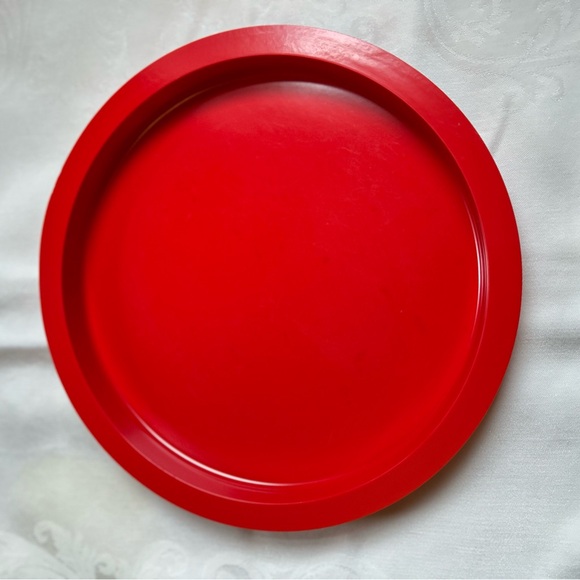 Dansk International | Dining | 97s Dansk Red Dinner Plate | Poshmark